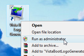 Create a Custom Boot Logo for Windows Vista